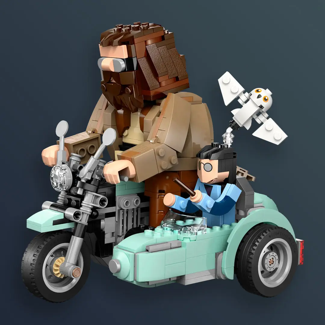 Hagrid™ & Harry's Motorcycle Ride 76443 - دکتر لگو